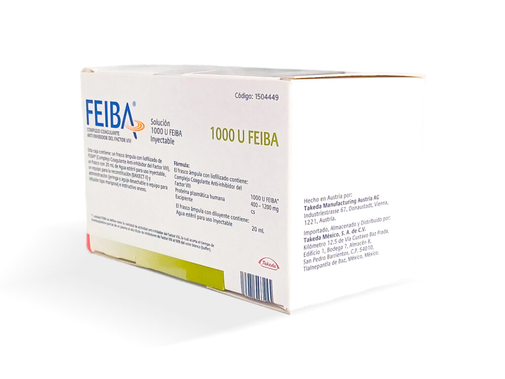 FEIBA 1000 UI Factor VIII | Tivasani