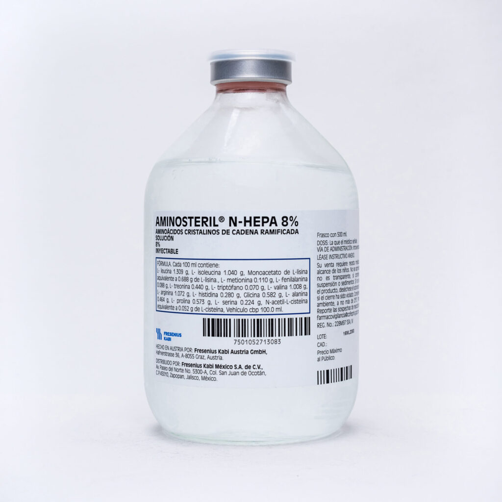 Aminosteril N-Hepa 8 %. | Tivasani