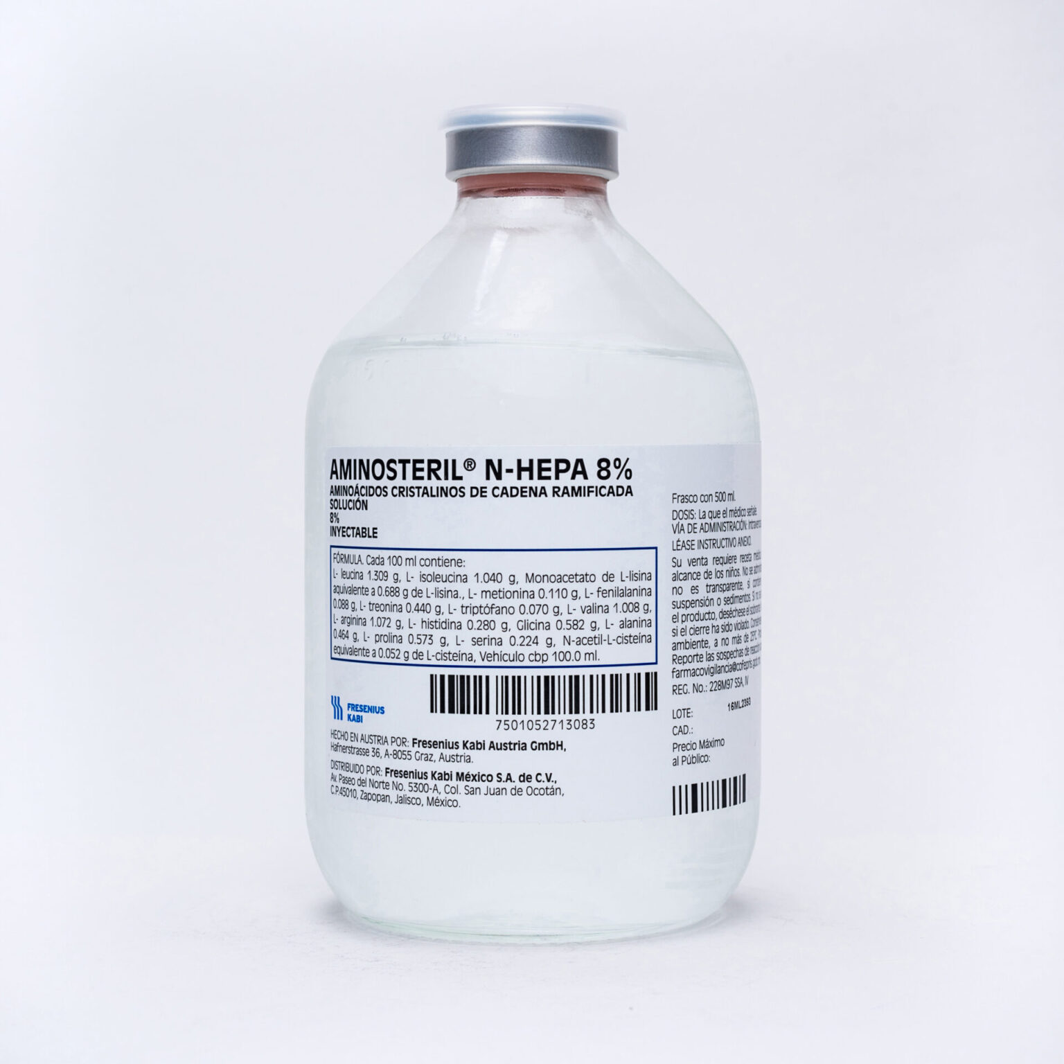 Aminosteril N-Hepa 8 %. | Tivasani