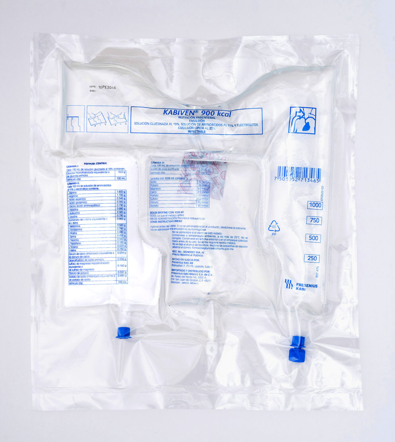 Kabiven Central 900 kcal | Tivasani