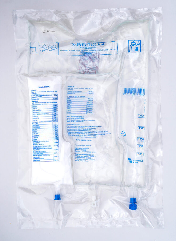 Kabiven Central 1900 kcal | Tivasani