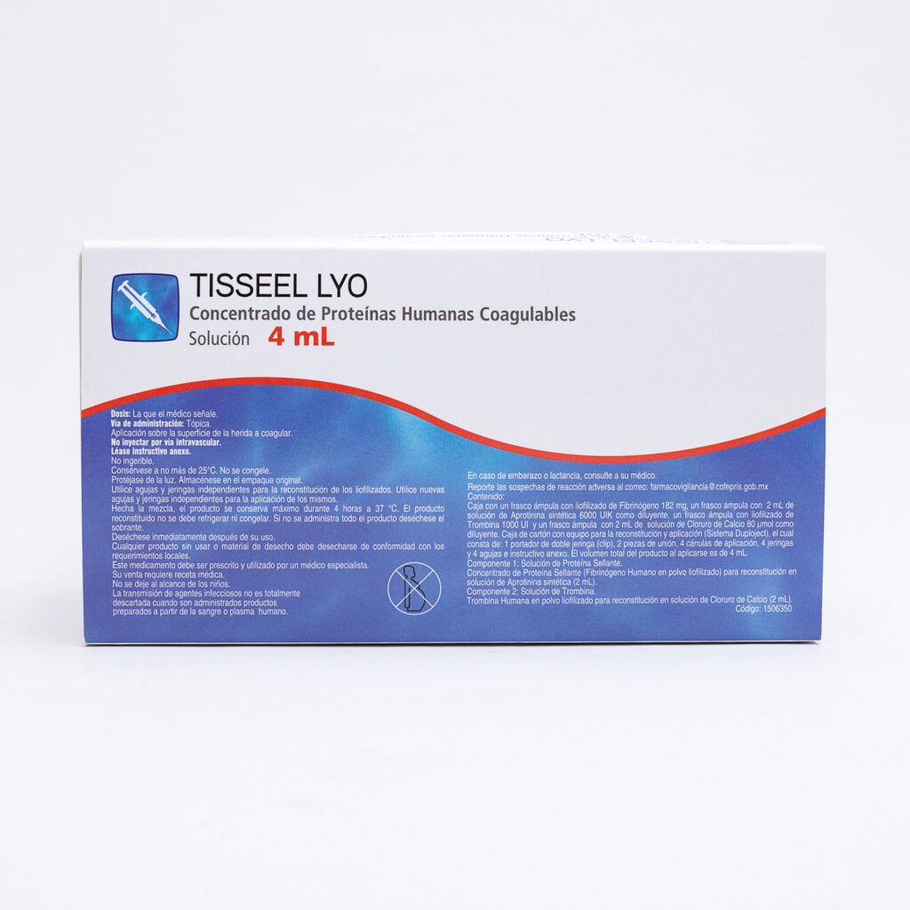 Tisseel LYO 4 ml. | Tivasani