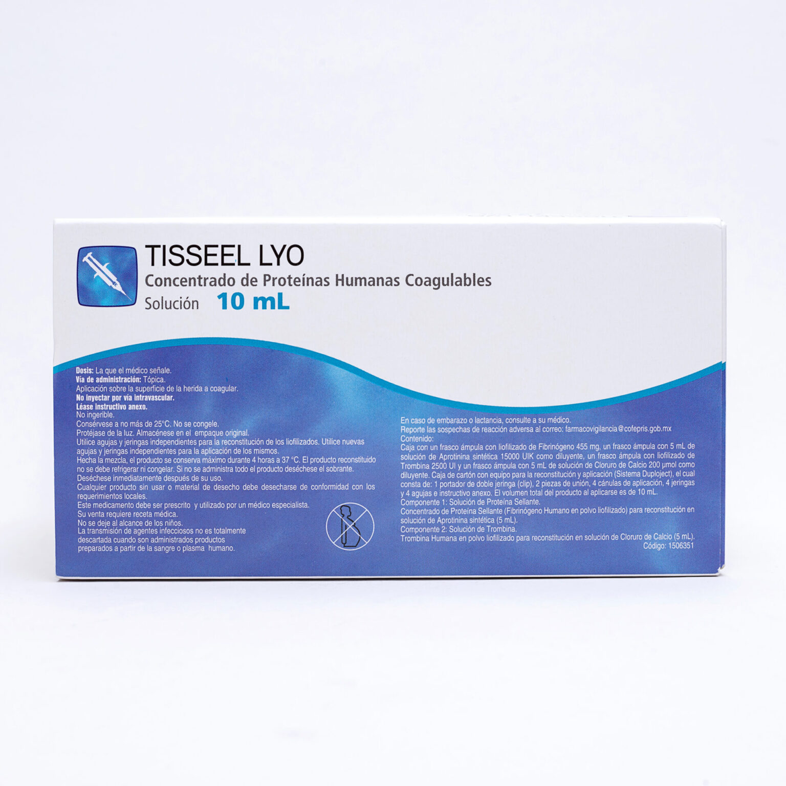 Tisseel LYO 10 ml. | Tivasani
