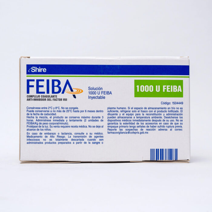 FEIBA 1000 UI Factor VIII | Tivasani