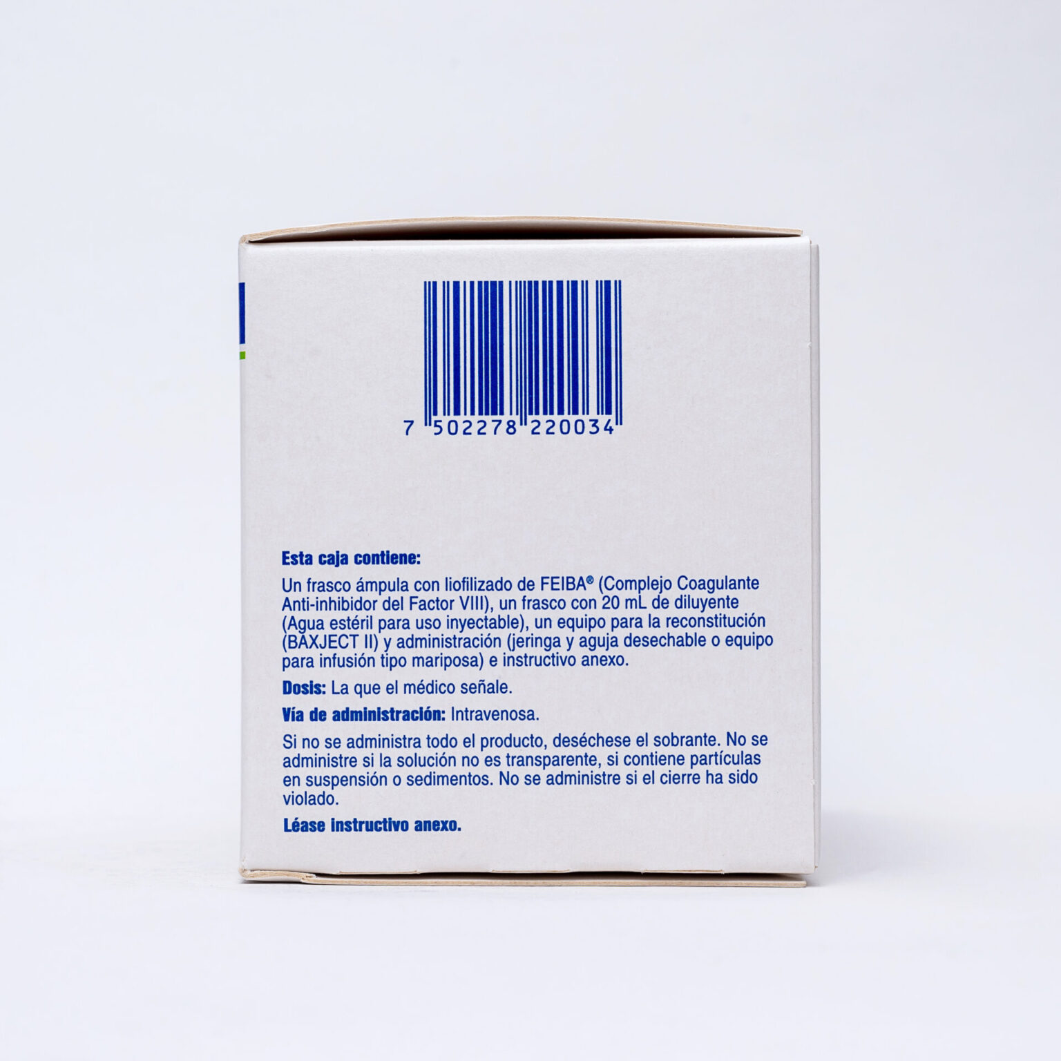 FEIBA 1000 UI Factor VIII | Tivasani