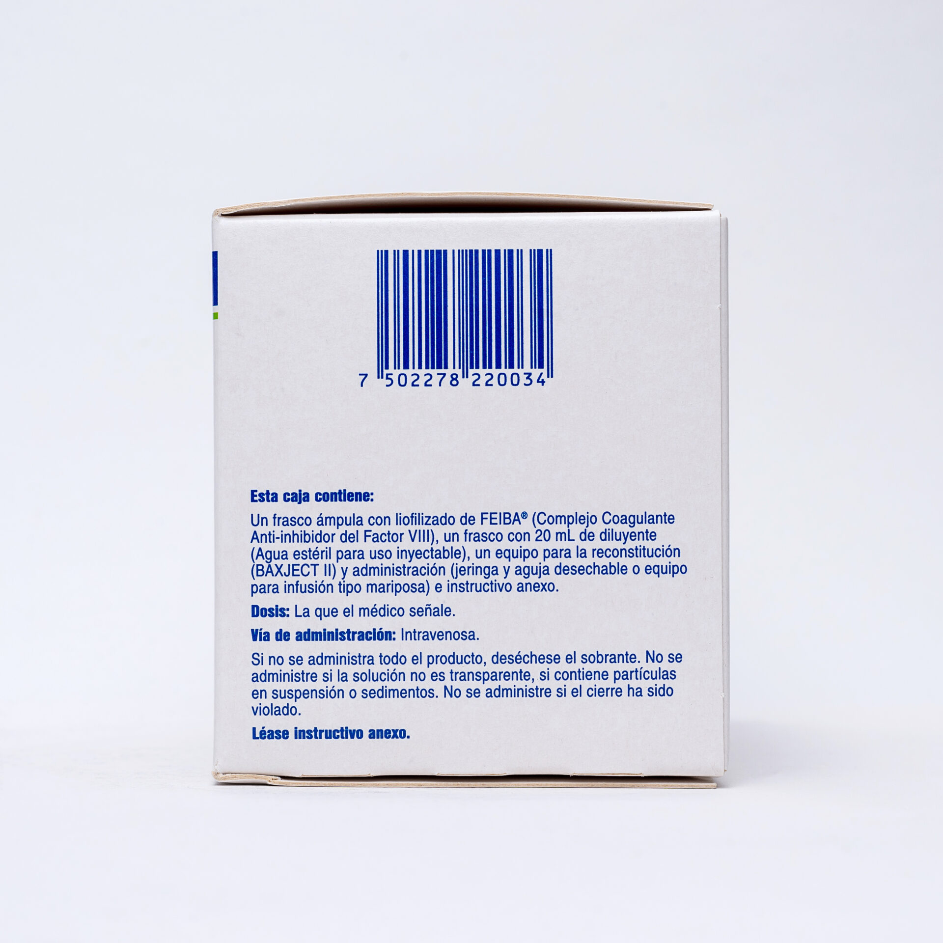 FEIBA 1000 UI Factor VIII | Tivasani