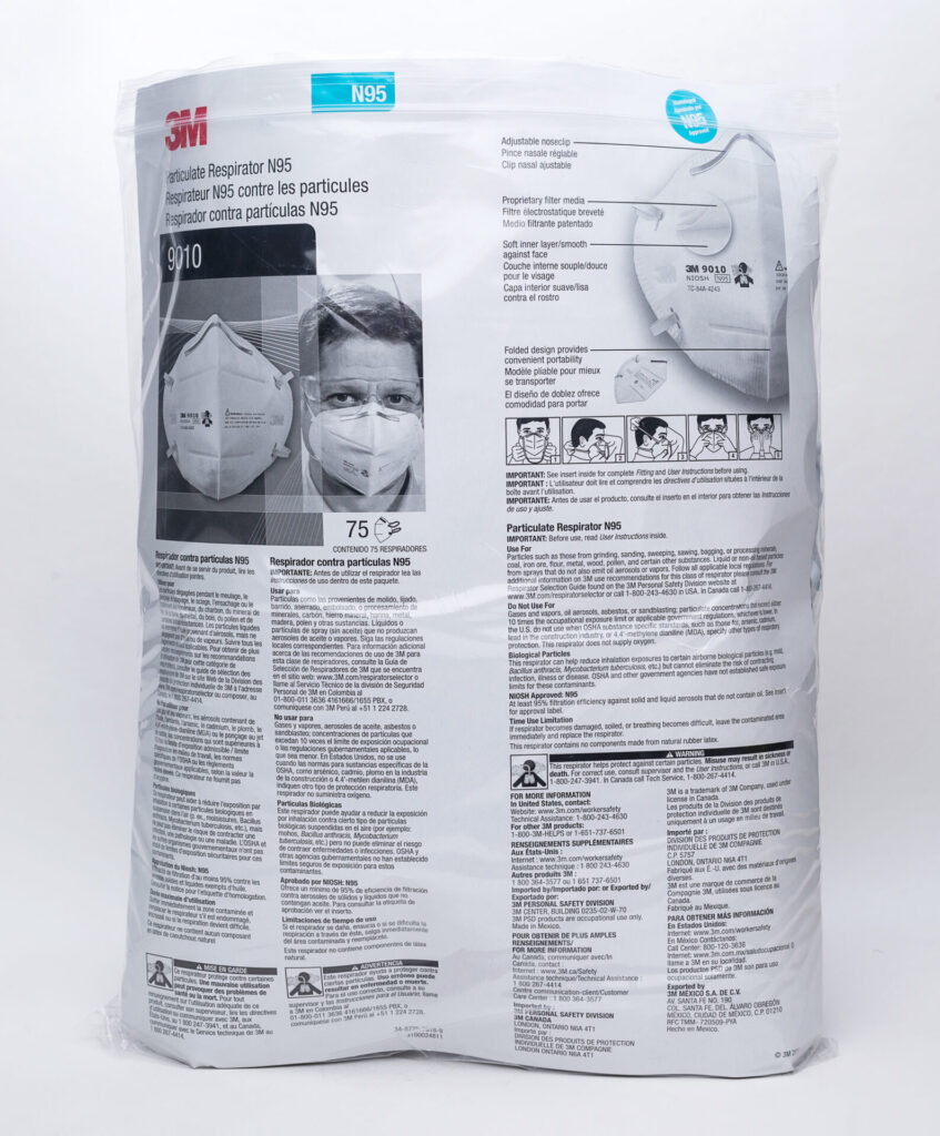 MASCARILLA 3M® 9010 N95 | Tivasani