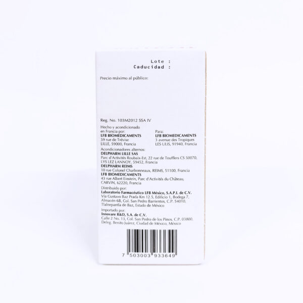 Tegeline 5 g. El precio será de $8,500 al presentar tu receta médica ...